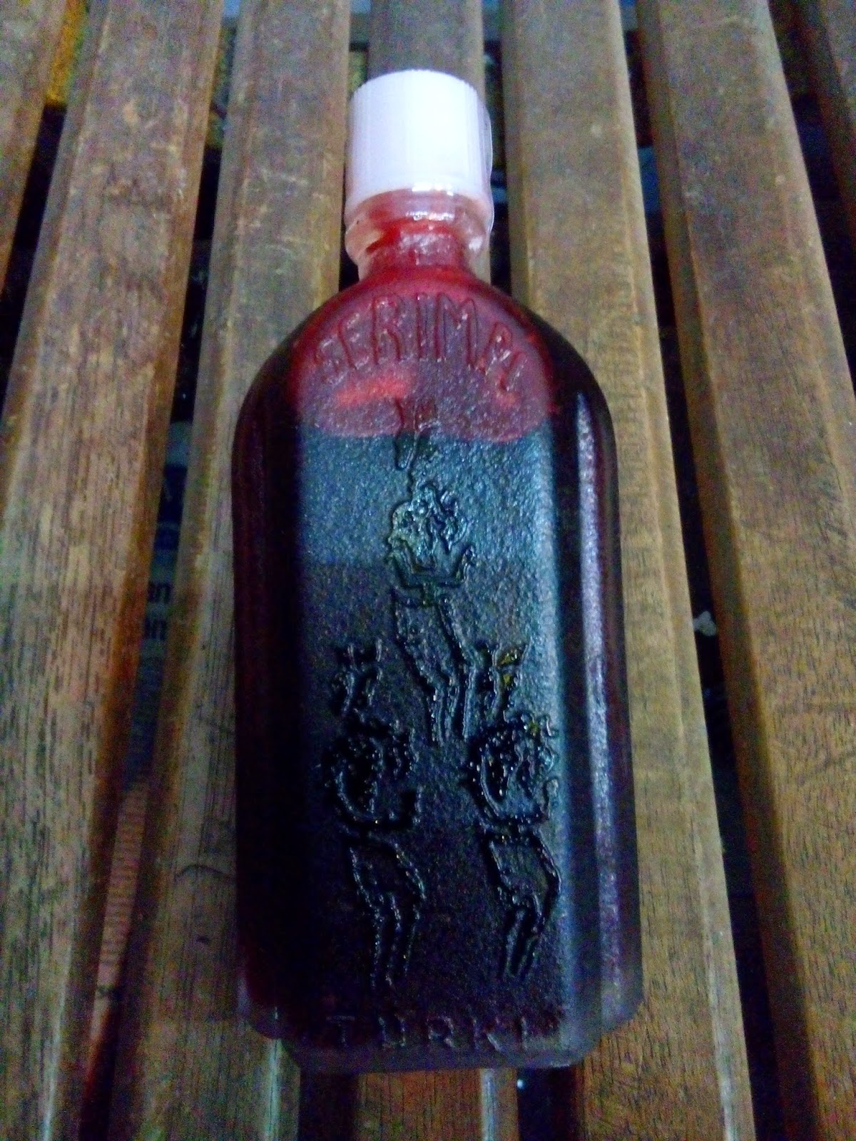 Minyak serimpi cap3 putri turki (gambar pada botol timbul) | pusat ...