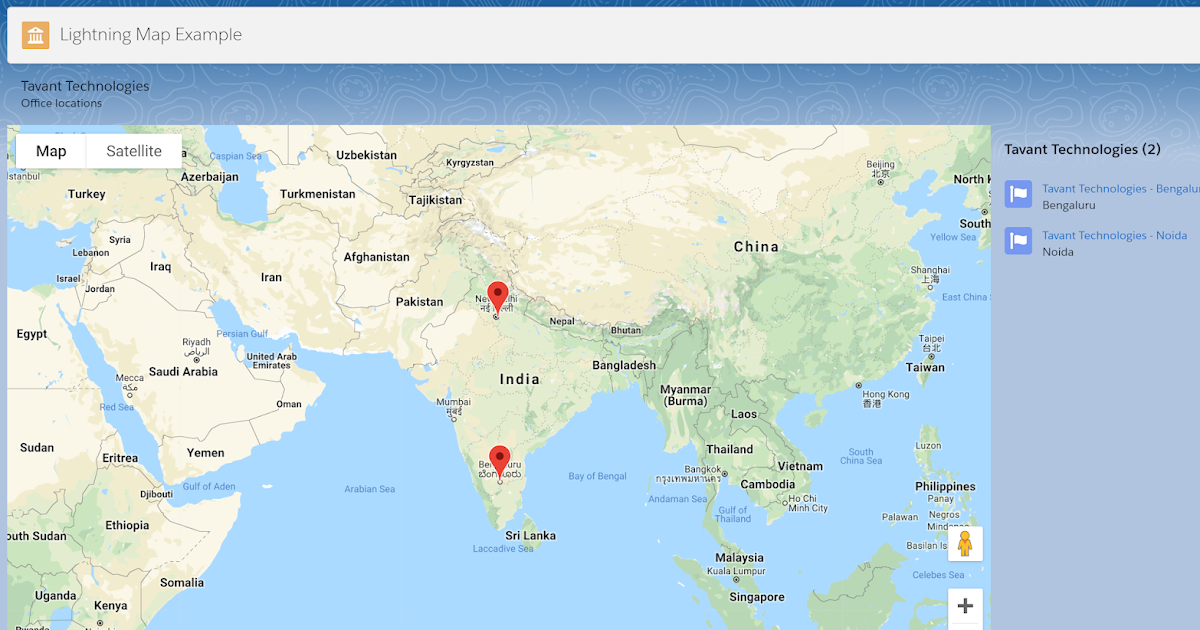 Exploring on Salesforce: Display Google Map using Salesforce Lightning Web Components leveraging ...