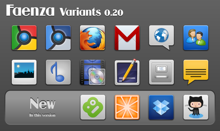 Ubuntu Simples: Faenza icons : Variações e complementos