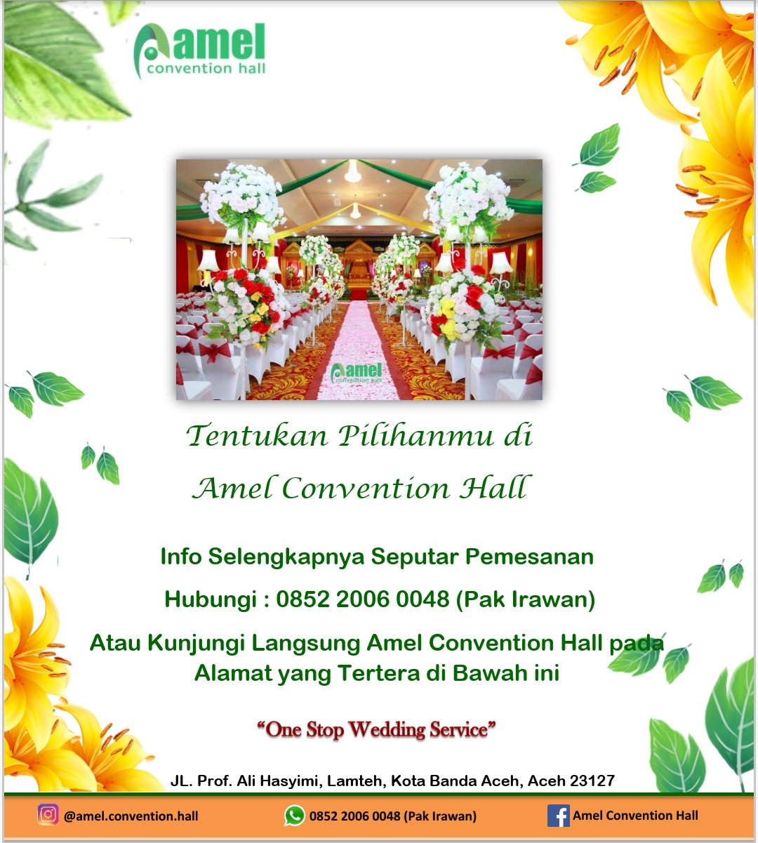 Gedung Serbaguna "Amel Convention Hall Banda Aceh"