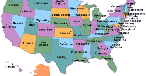 Computational Complexity: Four Coloring the United States