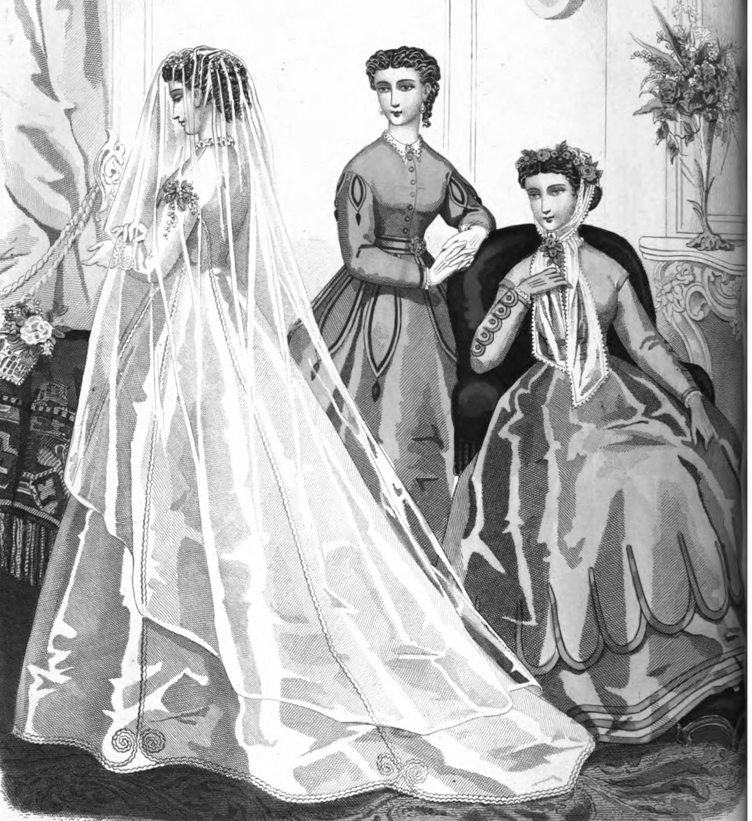 19th Century Historical Tidbits: Bridal Attire