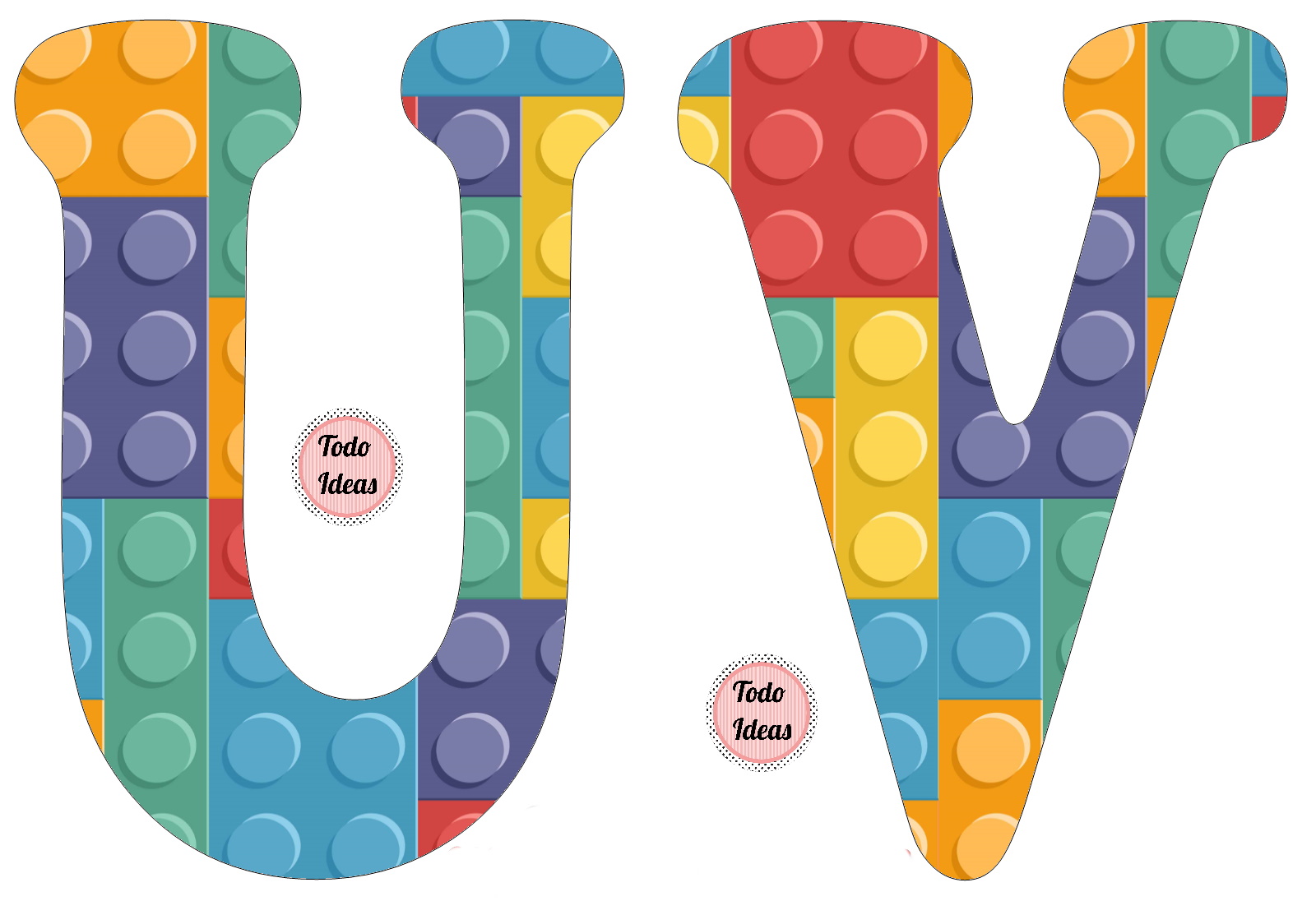 BLOG TODO IDEAS Y MAMI ES DIVERTIDA: ABECEDARIO LEGO