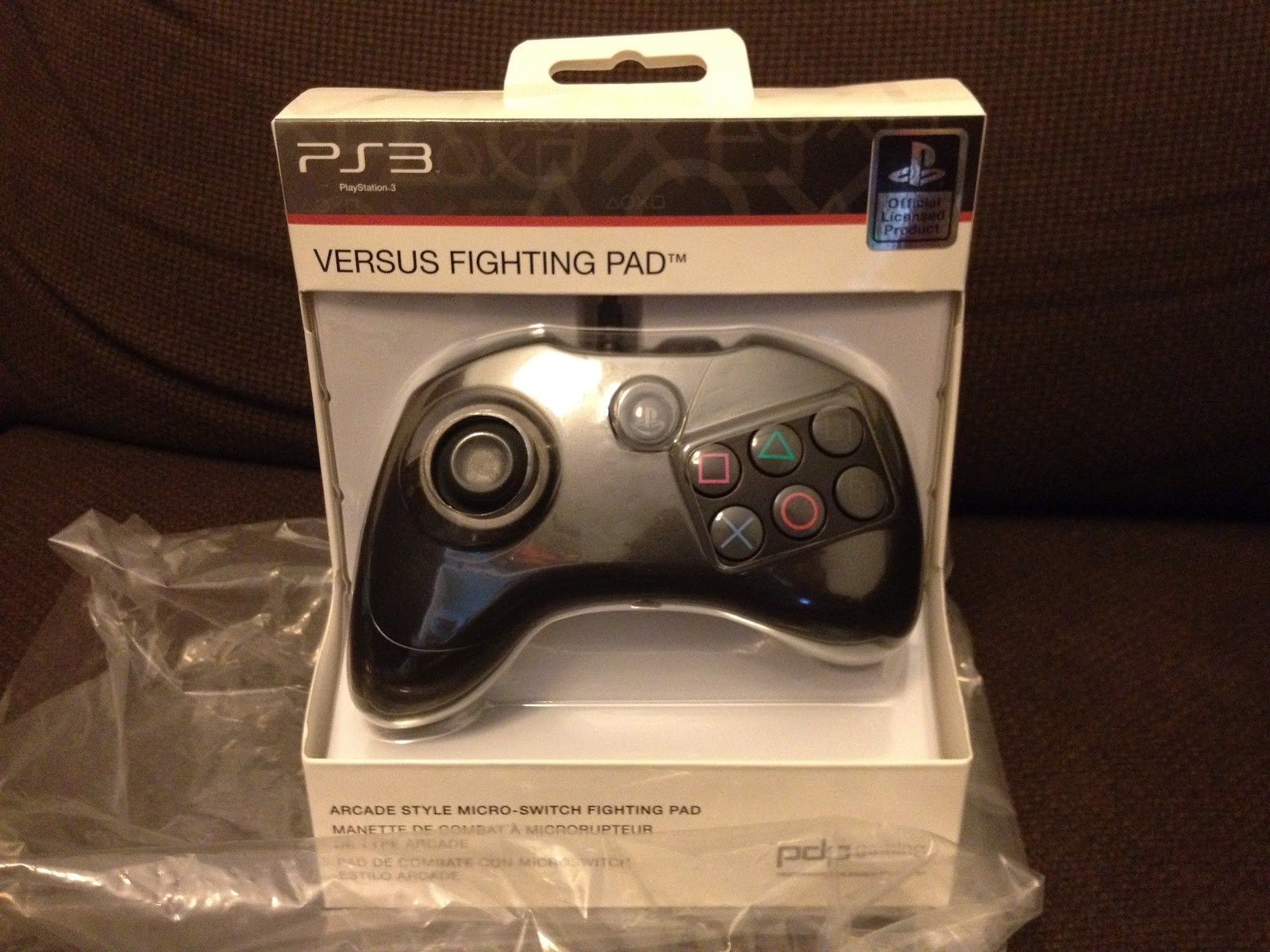 倉庫talking│遊戲波動GamePow: PDP Versus Fighting Pad PS3格鬥手把