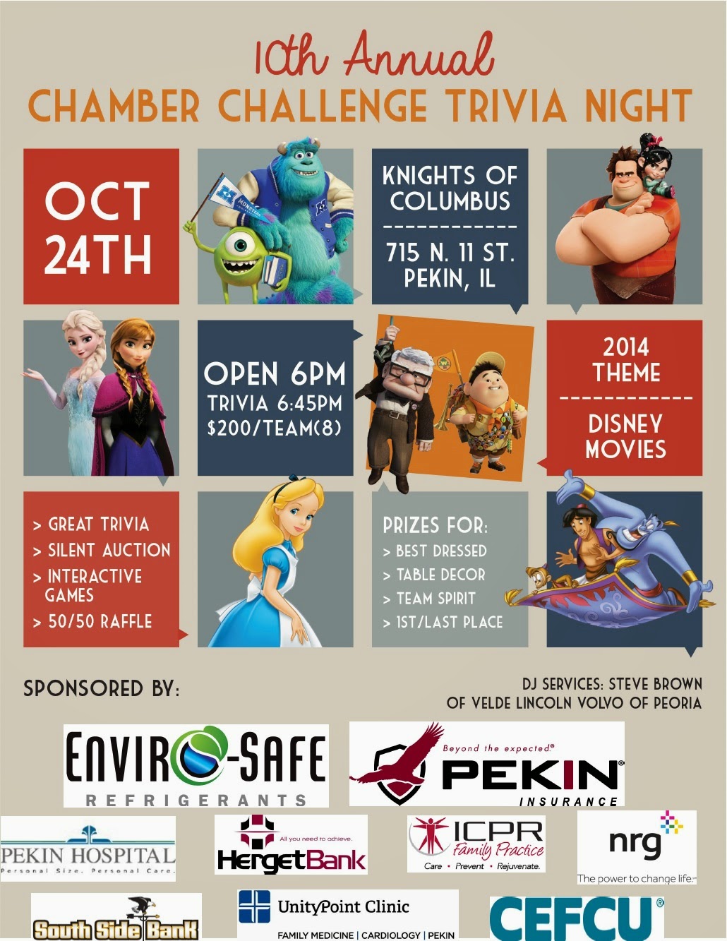 October Trivia Night! Get Your Teams Ready!