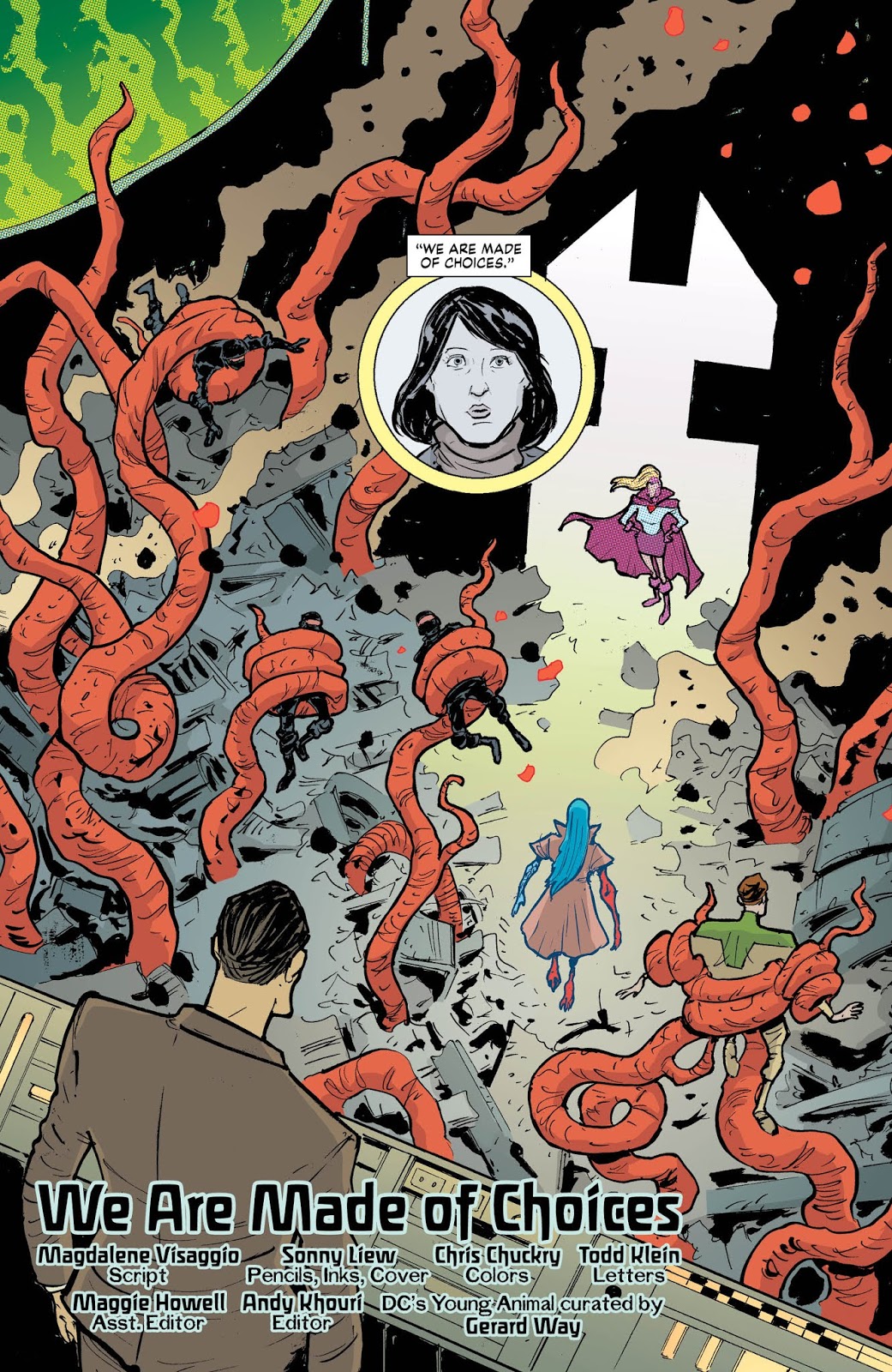 Weird Science DC Comics: PREVIEW: Eternity Girl #6