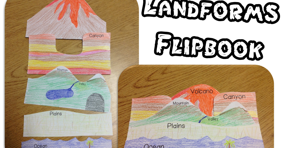 Ginger Snaps: Landform Flipbook