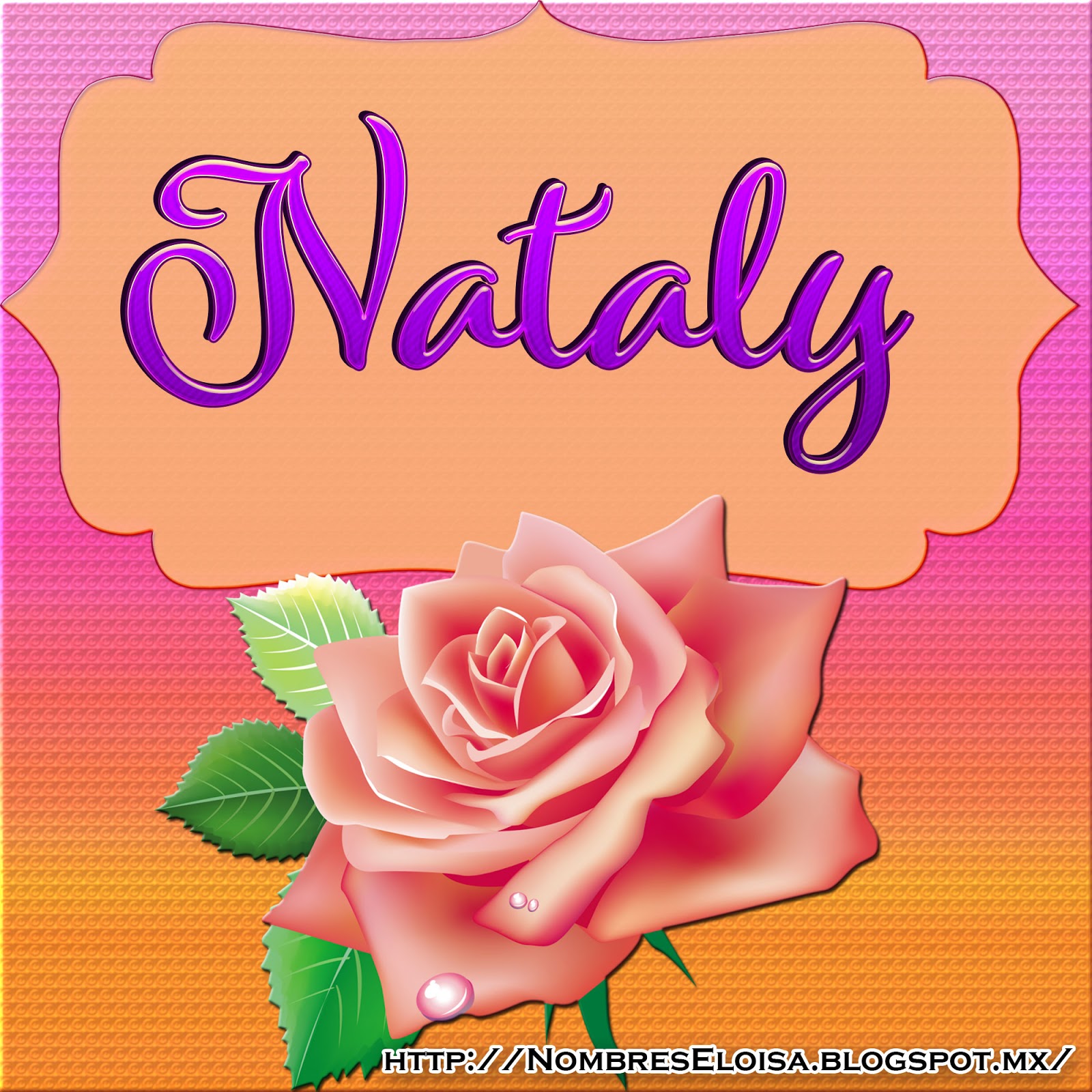 Linda Rosa con Nombres 2