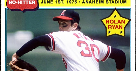WHEN TOPPS HAD (BASE)BALLS!: NO-HITTERS SPECIAL SUB-SET: NOLAN RYAN ...
