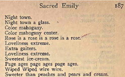 Michael J Wilson: Sacred Emily