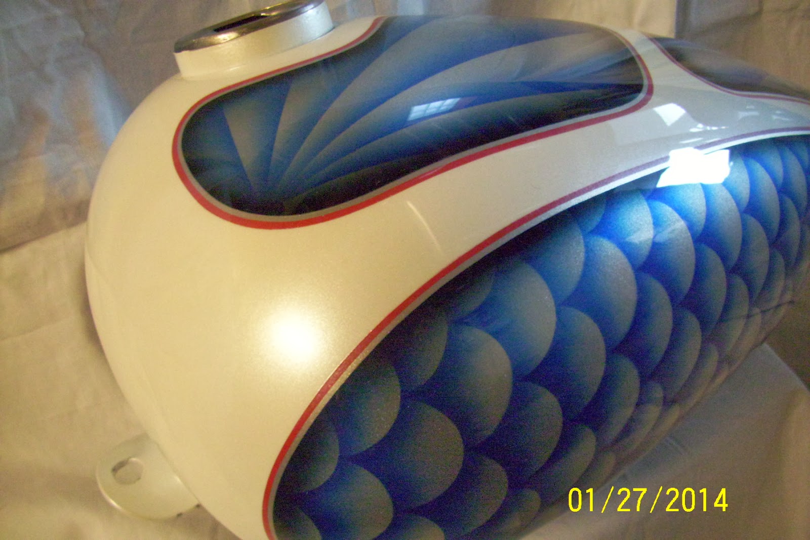 FlameThrowerCustoms: Completed Paint Shipped Back to SoCal