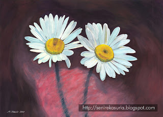 Kedai Seni Lukis: Bunga Daisy