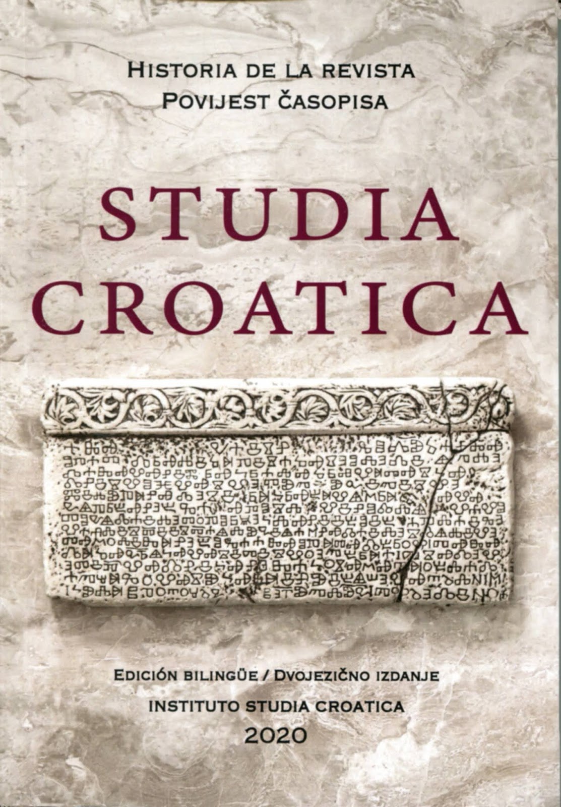 Studia Croatica: Historia de la revista Studia Croatica 1960-2018– Tomo ...