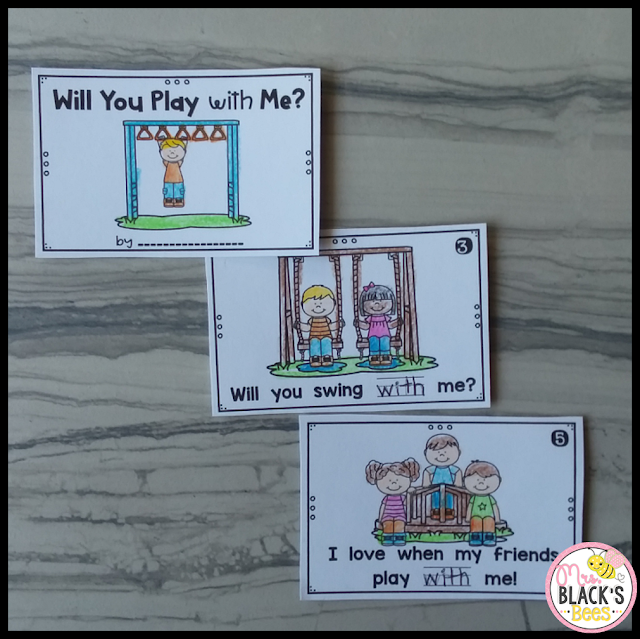 Emergent Readers- Plus a FREEBIE | Mrs. Black's Bees