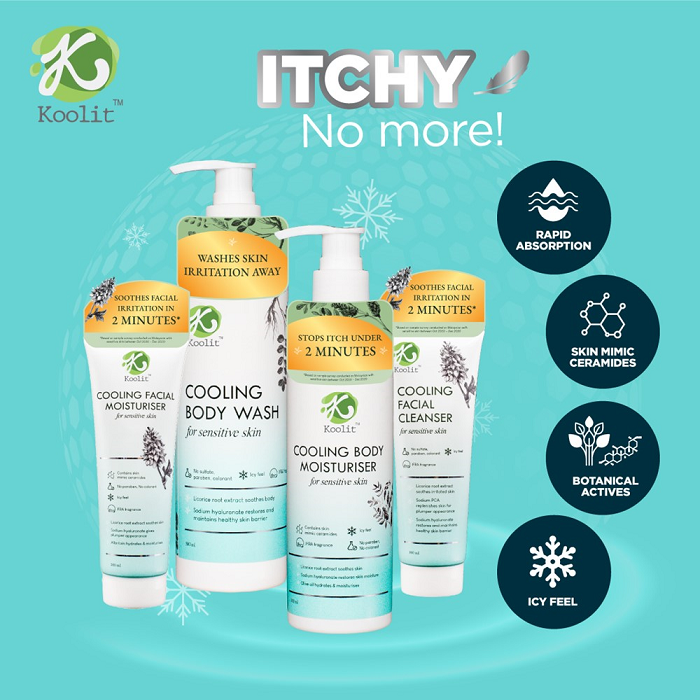 Koolit Cooling Moisturiser Mampu atasi Kulit Kering Dan Gatal - iena ...