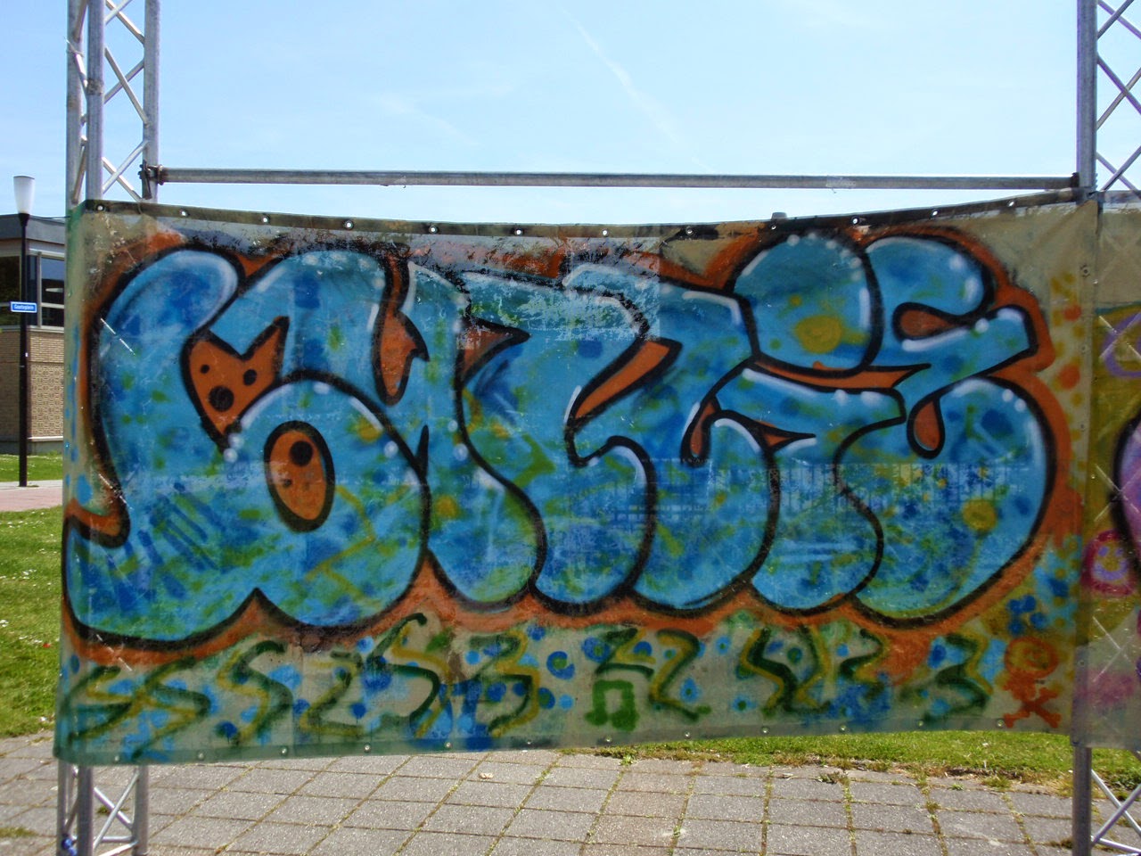 GRAFFITI STAGE & WORKSHOP - 'STICHTING PUSH' BRIELLE!