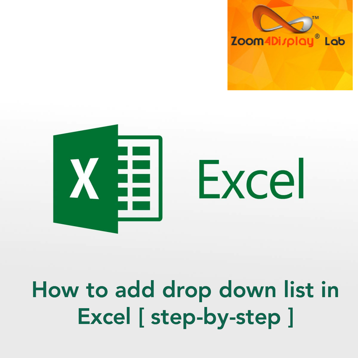 How to add drop down list in excel [ step-by-step ]