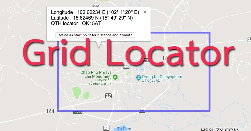ความรู้ อิเลคโทรนิค โดย e29jau-e29ors: วิธีหา กริดโลเคเตอร์ (Grid ...