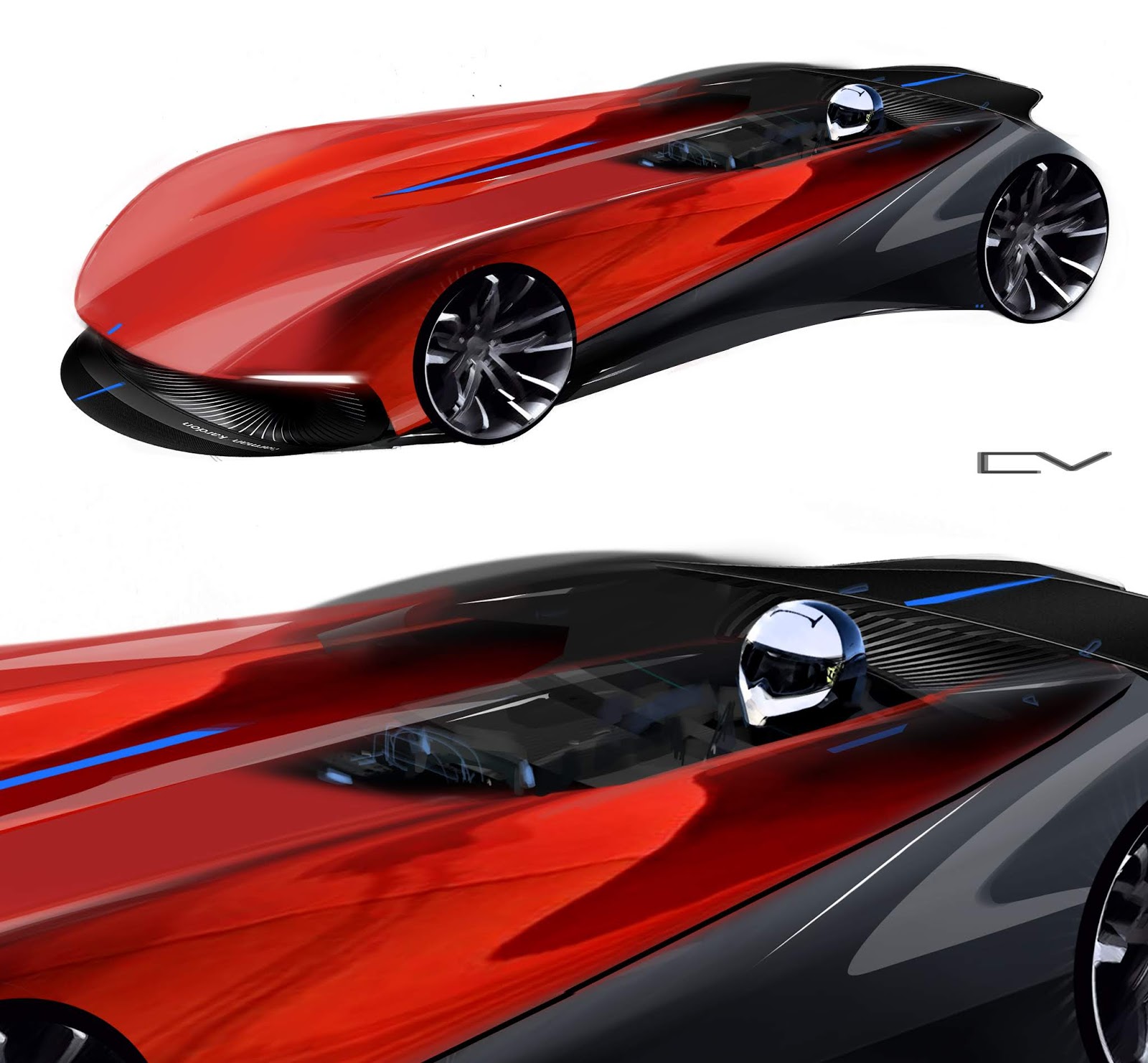 VladimirChepushtanov: FERRARI_BLUE_EDGE_CONCEPT