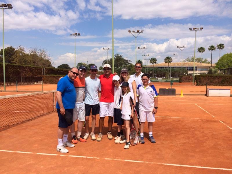Grupo ingleses Academia Tenniscomp