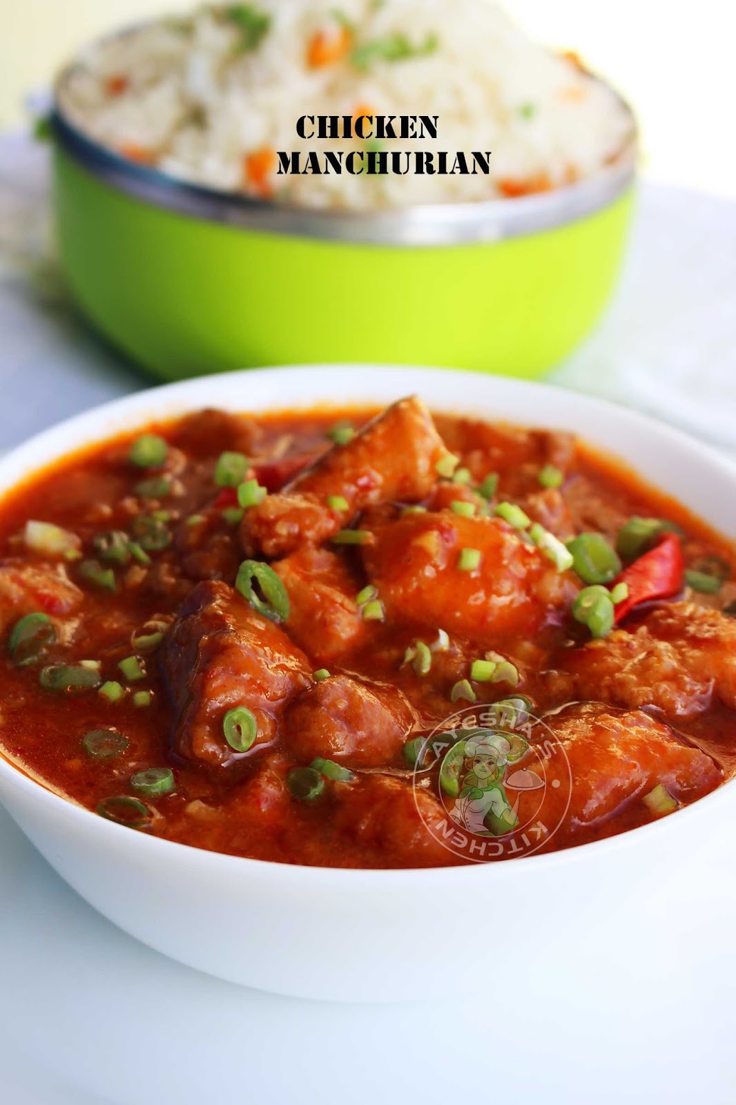 CHICKEN MANCHURIAN RECIPE - YUMMY CHICKEN DISH