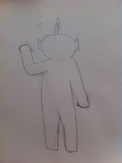 ChantelleLikesArt :): How to draw Lala (from the Teletubbies)