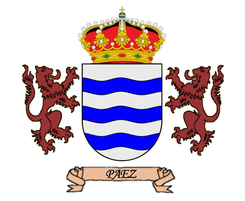 Apellidos y Escudos: Páez