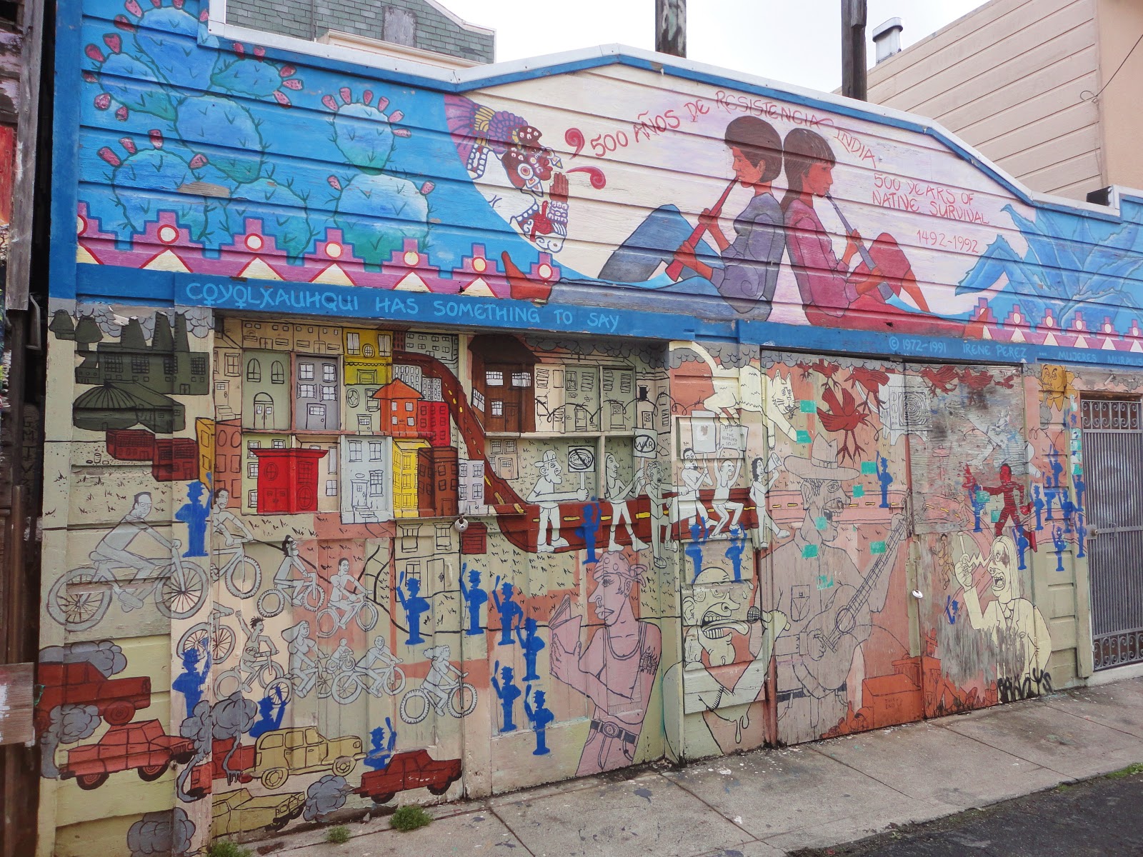 through the looking glass: Mission Street Art