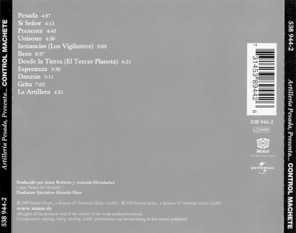 Suburbio Grotesco: Discografia Control Machete