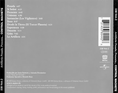 Suburbio Grotesco: Discografia Control Machete