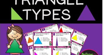 The Best of Teacher Entrepreneurs II: Geometry- Types of Triangles Task ...