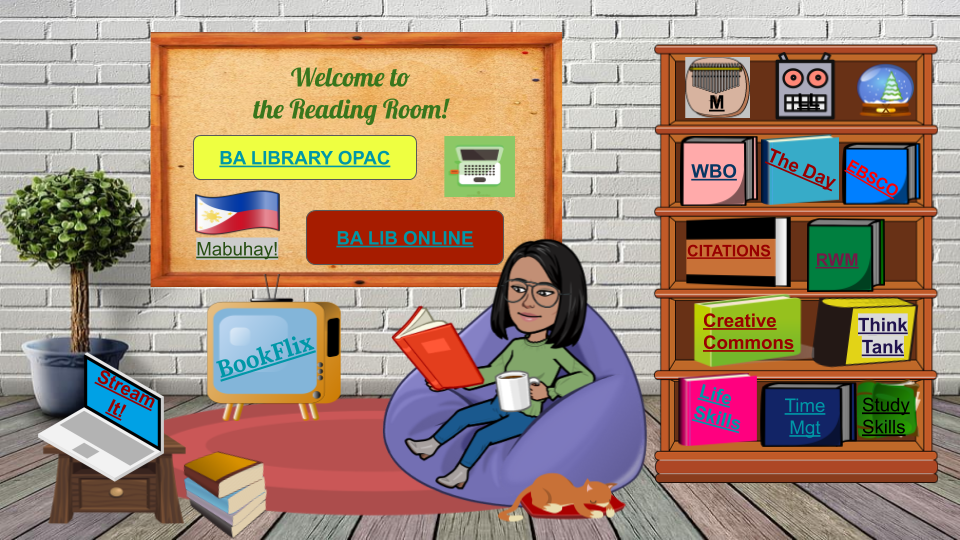 School Librarian in Action: The BA Library Online's Reading Room