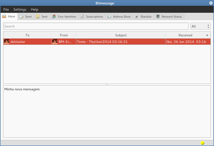 Francisco C Soares: E-mail PHP com Bitmessage