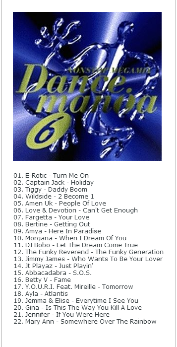 Seja Bem Vindo: DANCE MANIA X SERIES (Volume 01-09)(1999-2002)