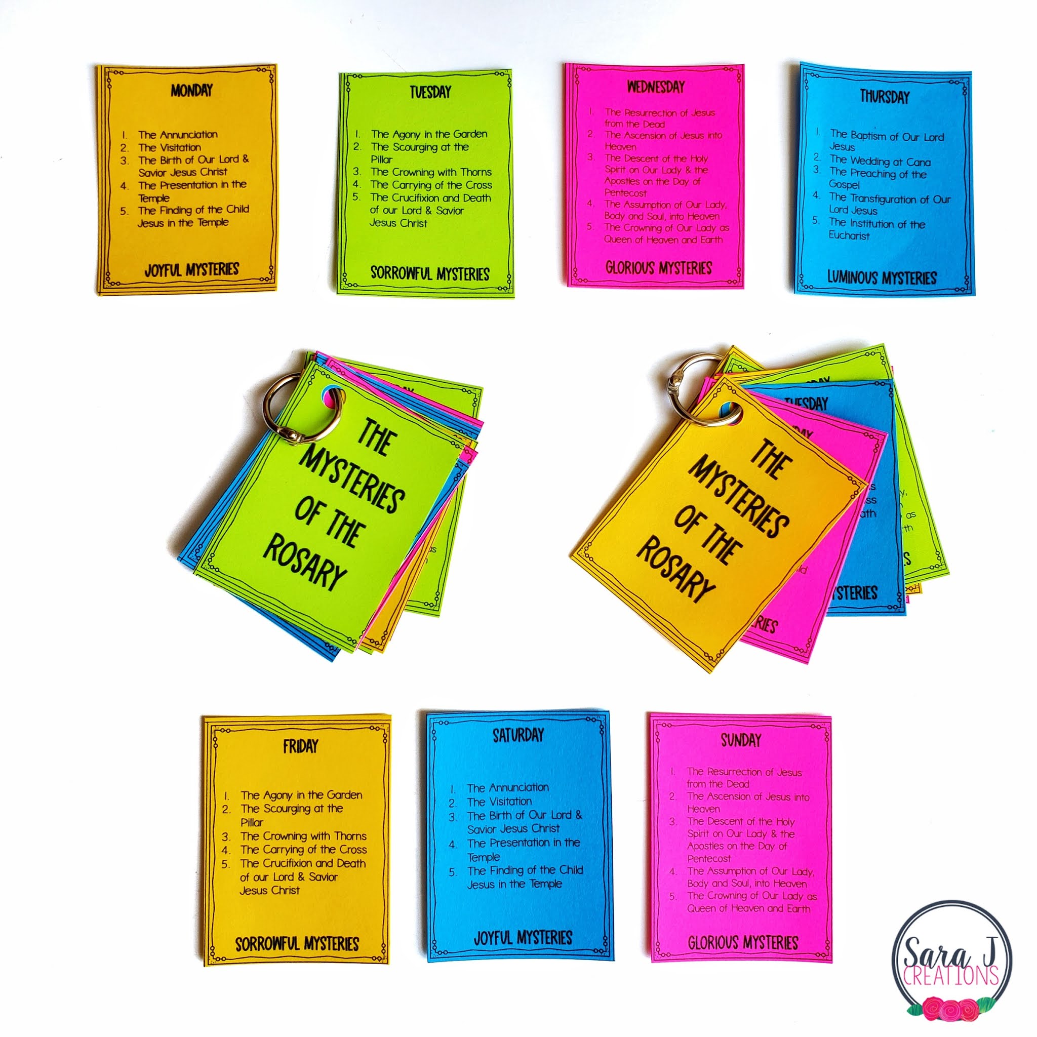 Catholic Bulletin Board All About Teaching Prayer | Sara J Creations