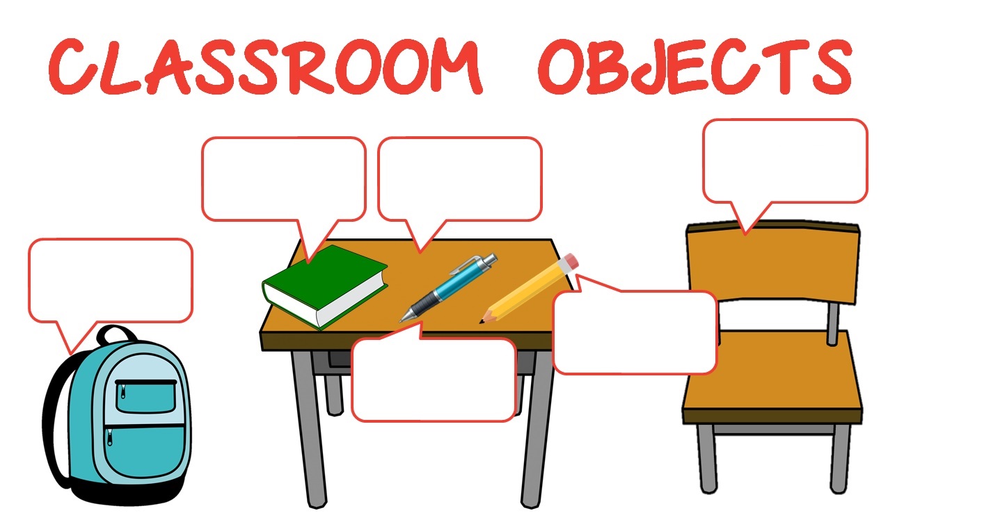 Enjoy Teaching English: Classroom Objects Printables