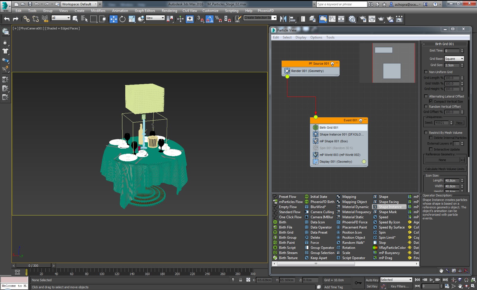 Basics of M Particles in 3DS Max | DFX-ology