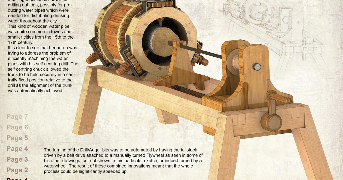 Leonardo da Vinci designs