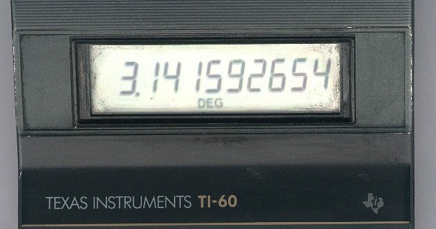3,1416....DAMICALC: TI-60