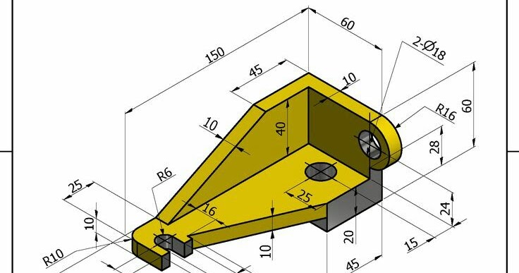 3D modeling Practice #6 | Studycadcam.com