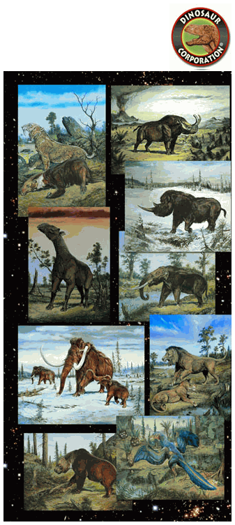 Dinosaur Corporation: Host an Exhibit of Prehistoric Mammals and Ice ...