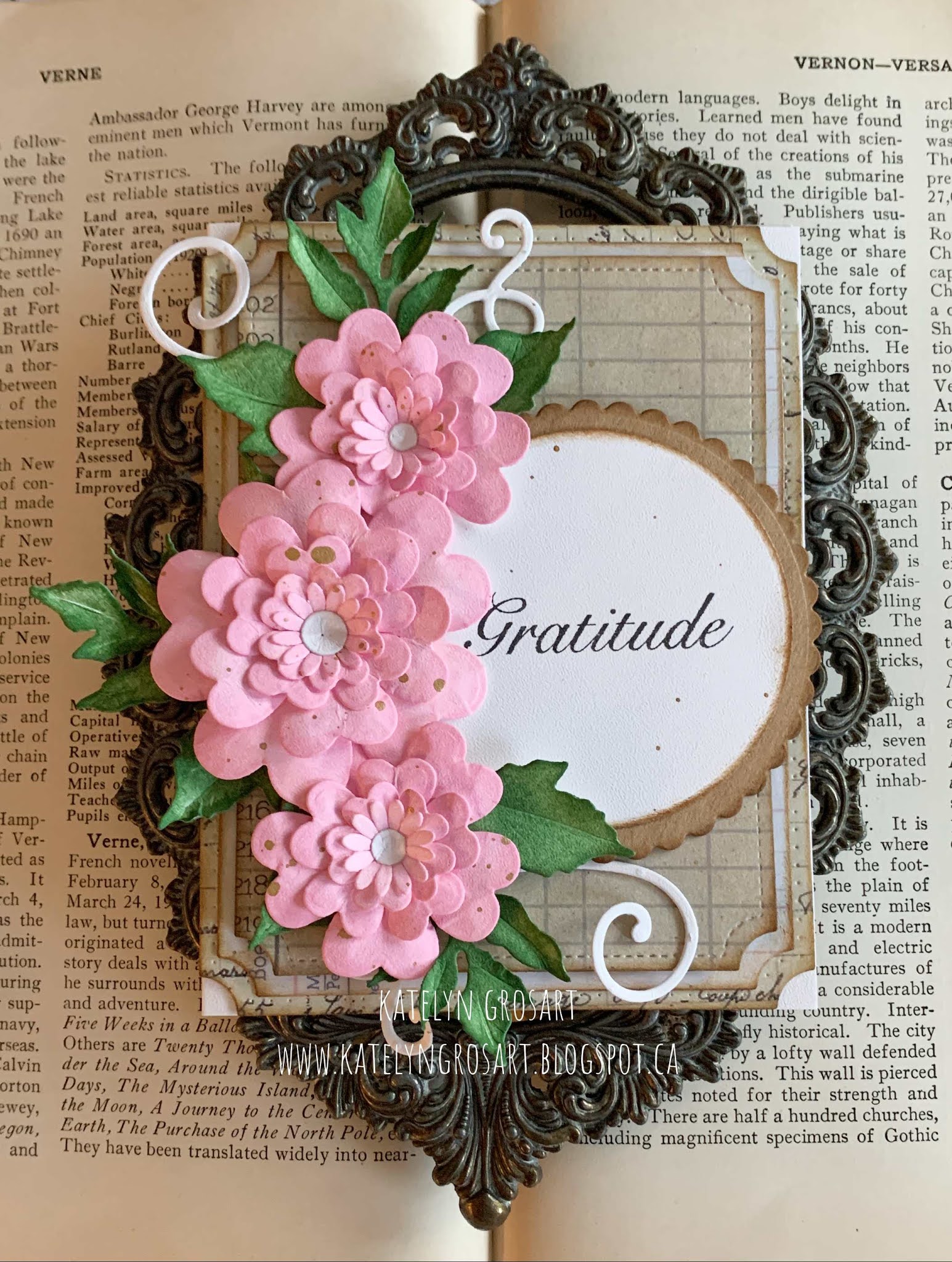 A Creative Journey: Gratitude Card