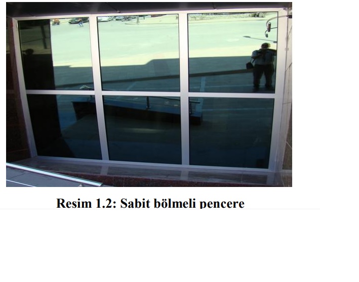 Alüminyum Doğrama Pencere Çeşitleri