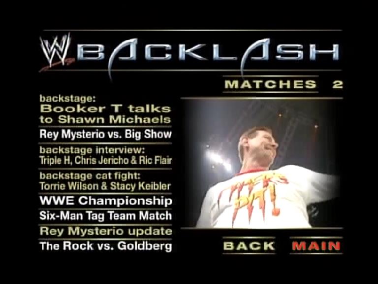 WWE DVD FULL: WWE Backlash 2003 (DVD5) (Español Latino - English)