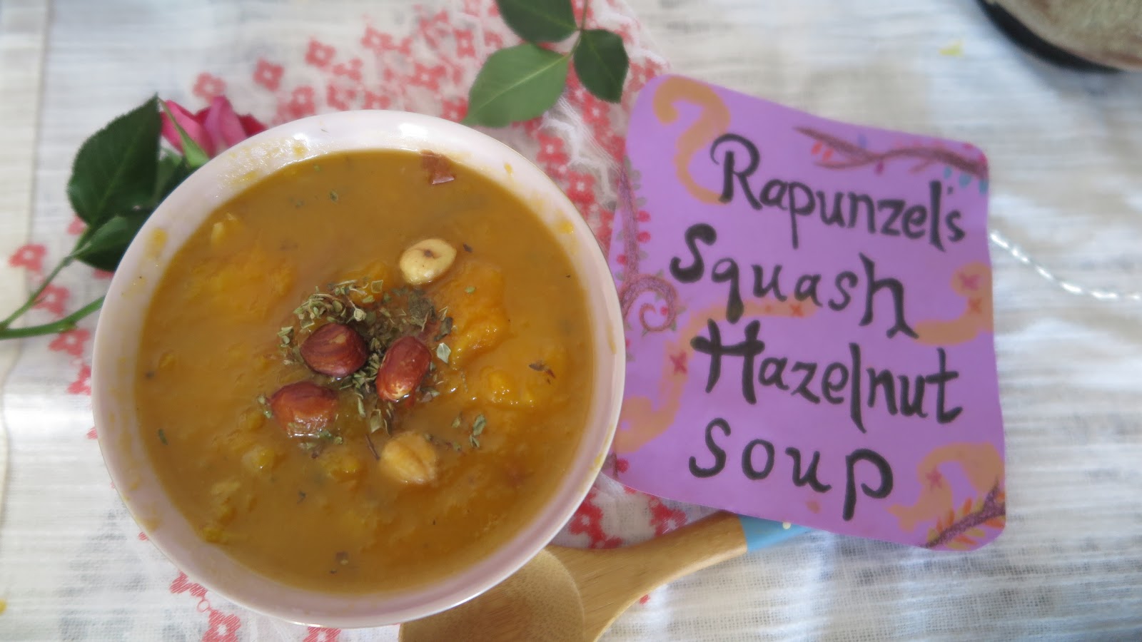 Rapunzel's Hazelnut soup from Tangled