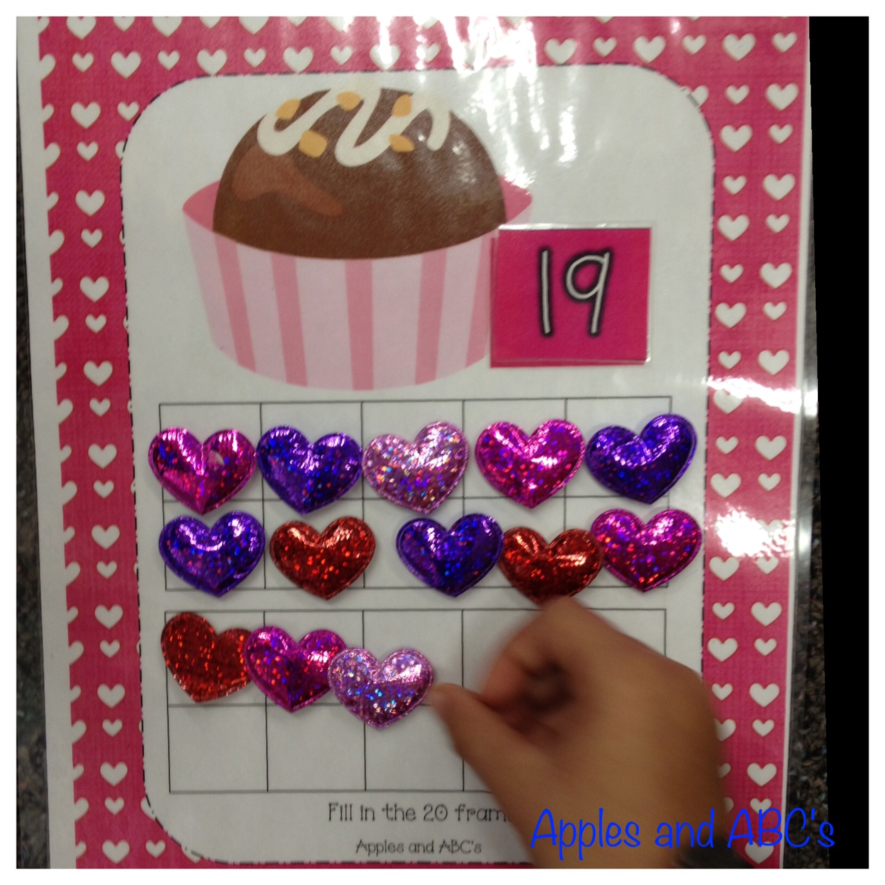 Valentine's Fun! - Apples & ABC's