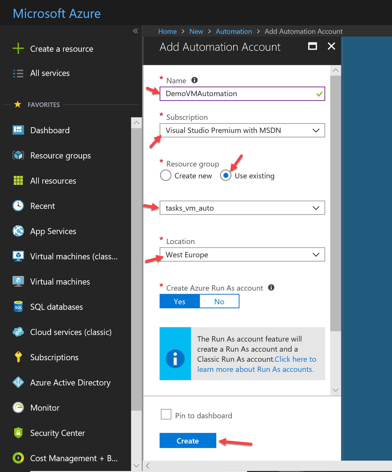 Illustrated Steps To Creating Scheduled Shutdown And Startup For Azure Virtual Machines Azure