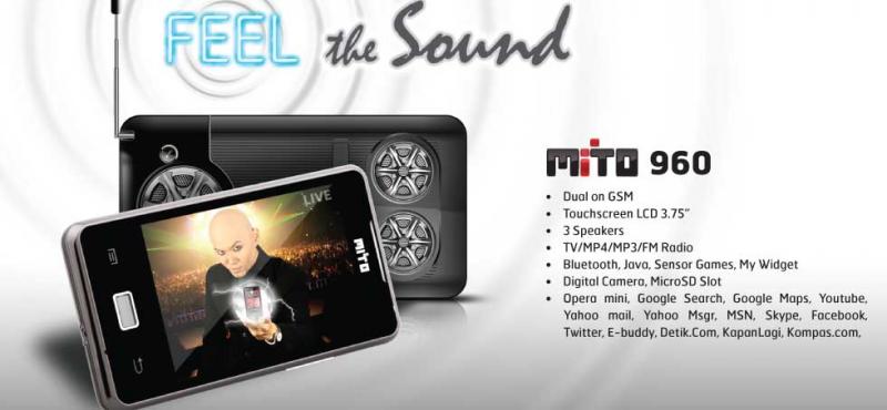Review Harga HP Mito 960 Handphone TV Murah Fitur Lengkap : Zona Aneh