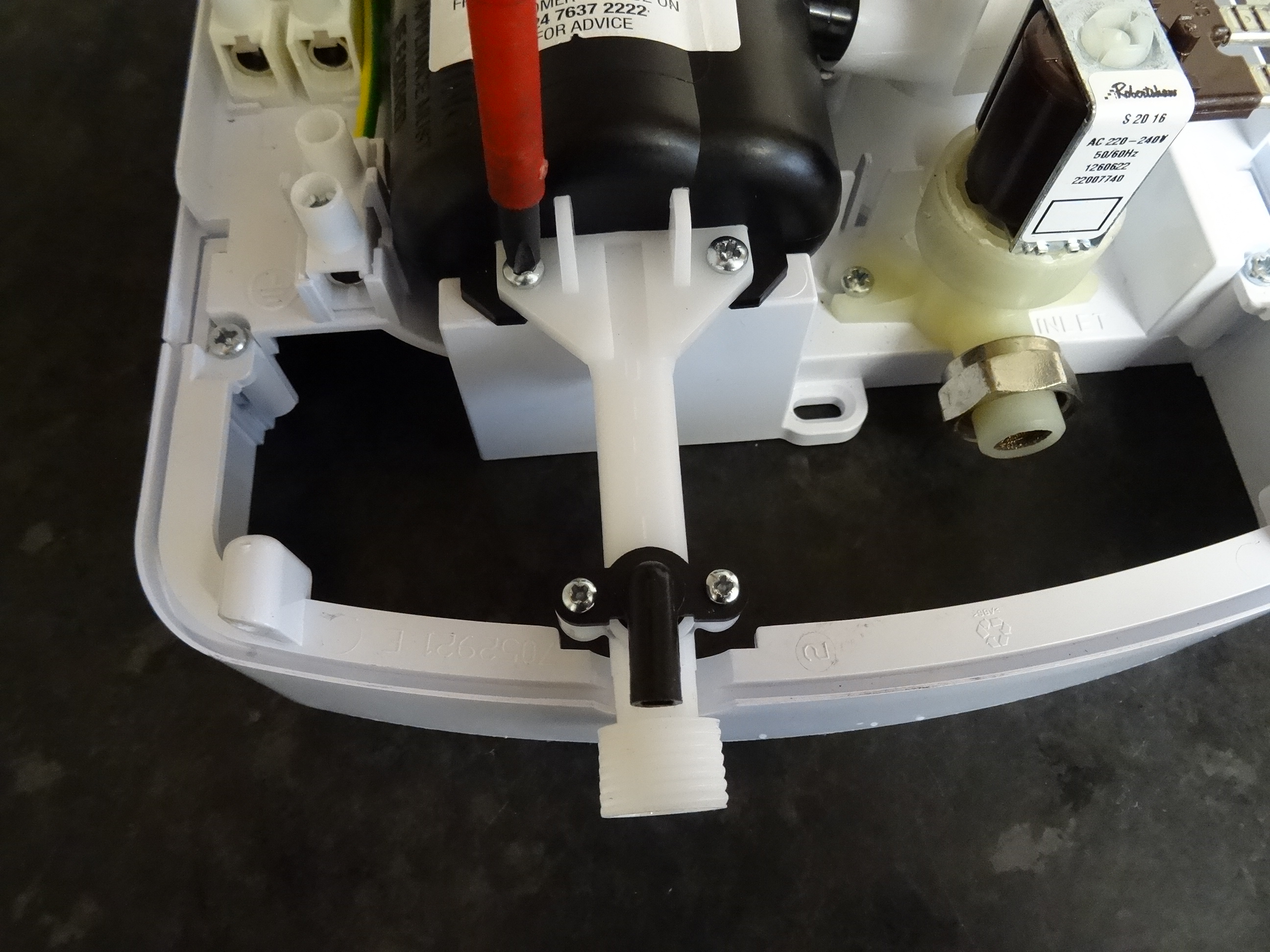 Electrical shower fault finding and repair: Electric shower - testing ...