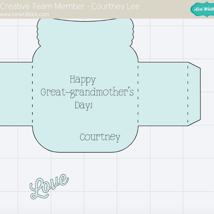 Court's Crafts: 3D Mason Jar Box Card